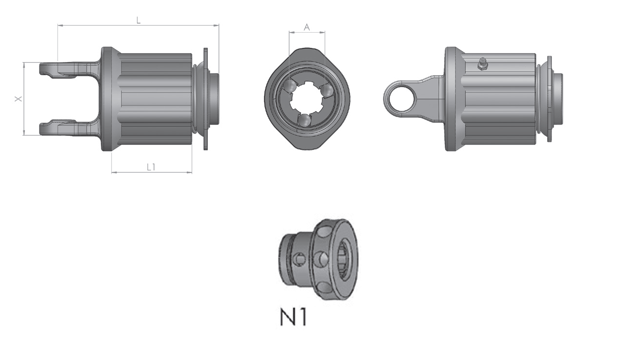 Přetěžovací spojky - Trasta