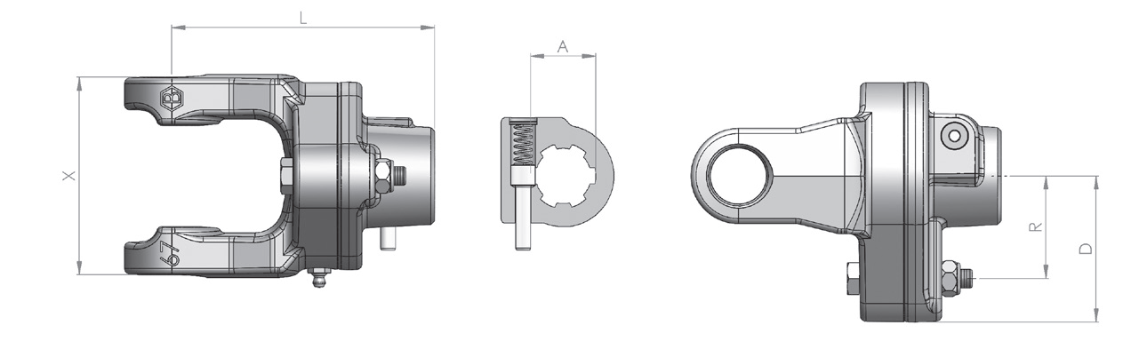 Spojky se střižným šroubem - Trasta